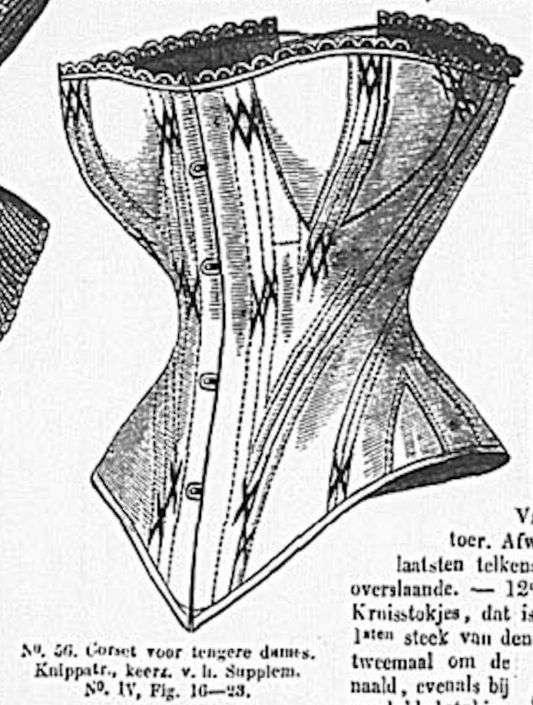 Make a victorian corset – free pattern – Lhauda